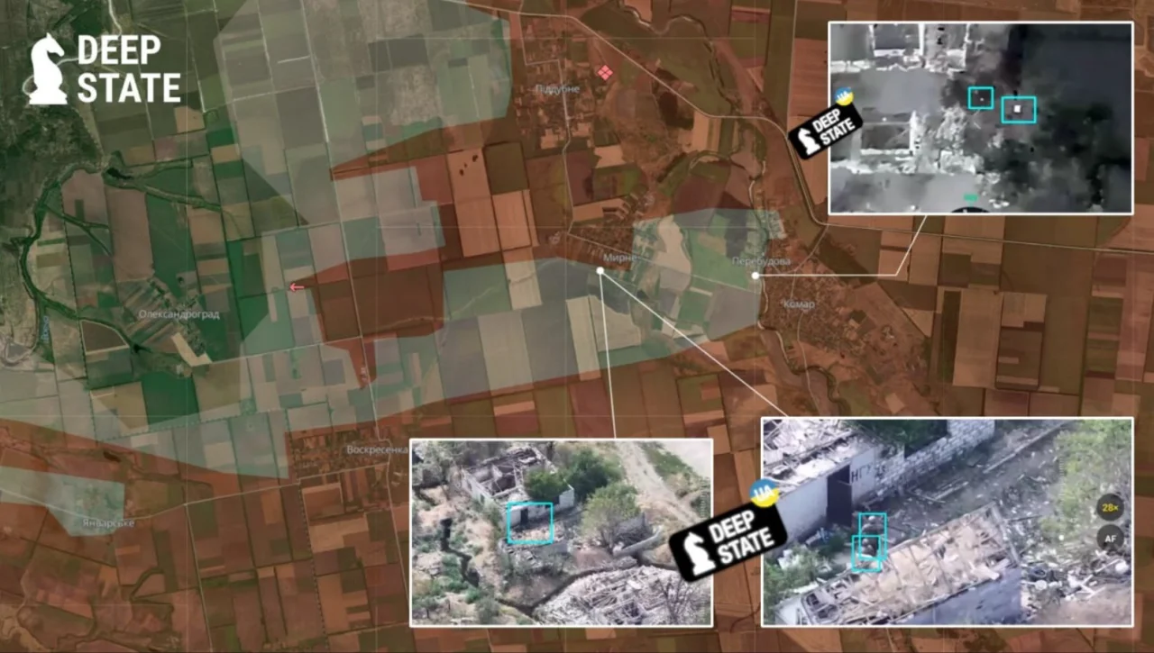 Бои на Донбассе — Оккупанты из РФ заняли выступ в районе Мирного, Комара и Перестройки ...