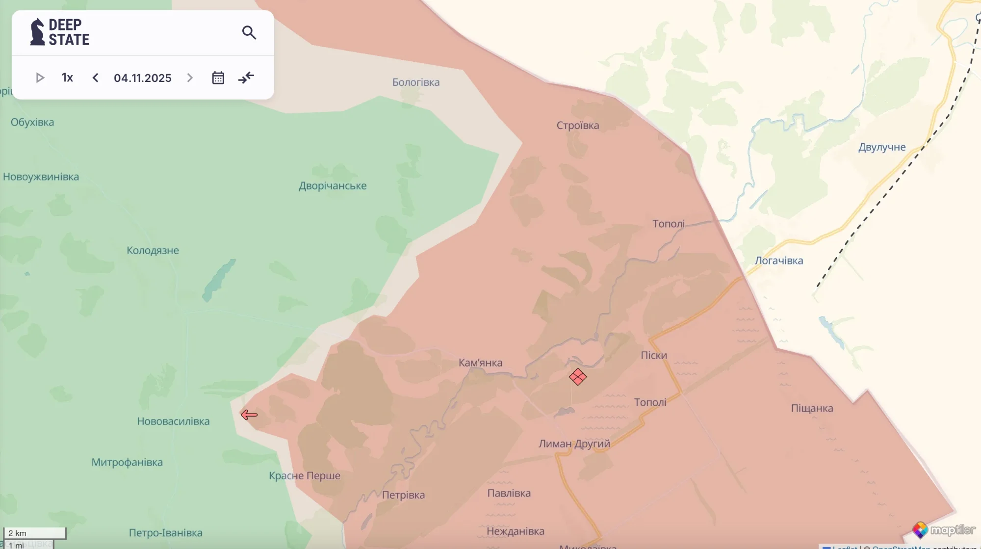 РФ просунулася в Харківській, Донецькій і Дніпропетровській областях / NV