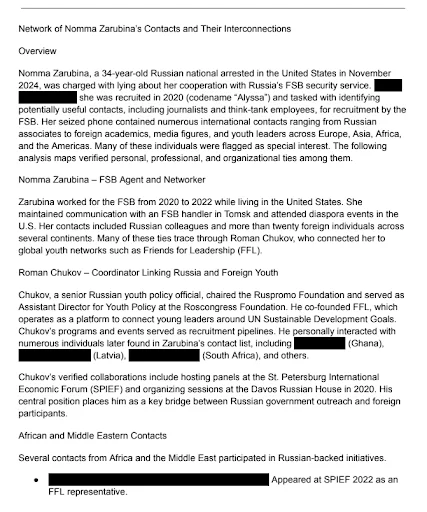 How Russia built a worldwide spy ecosystem using youth diplomacy and ...