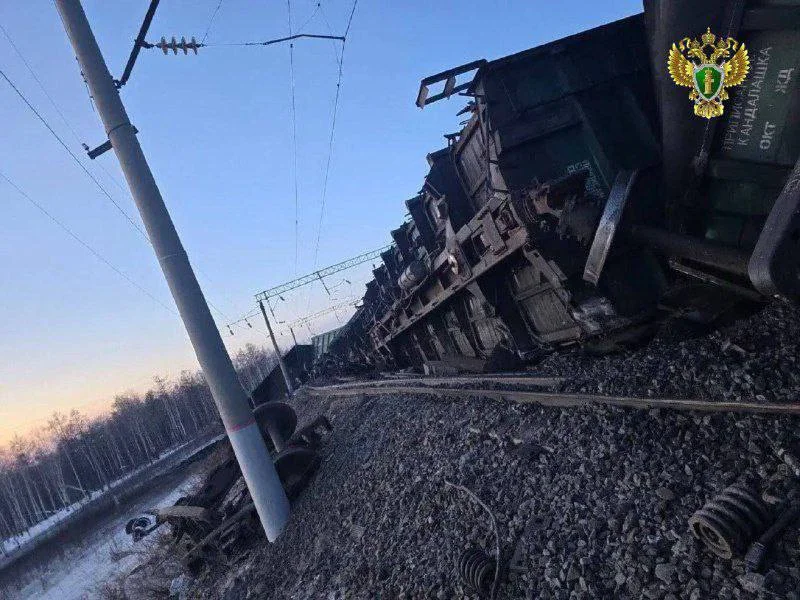 35 freight cars derail in Russia’s Amur Oblast, halting rail traffic ...
