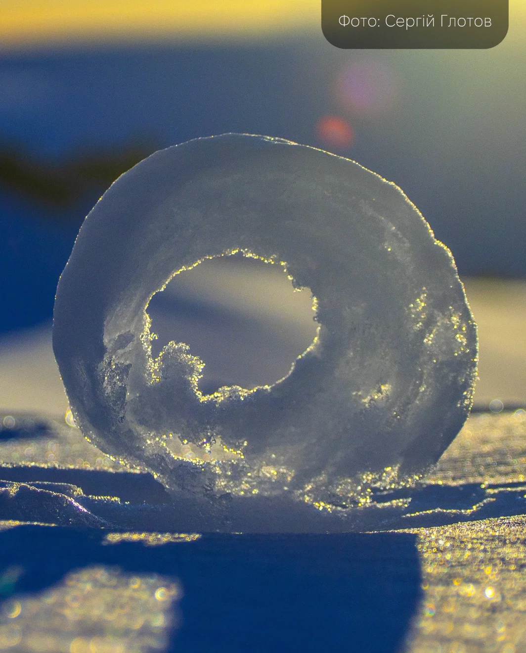 Явища Антарктики — Як виникають снігові пончики, крижані млинці та ...