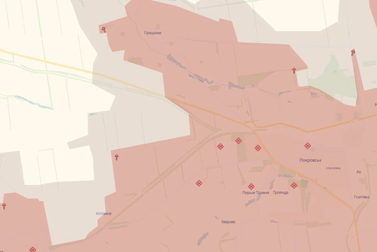 Russian forces advance near two villages in Donetsk Oblast, DeepState ...
